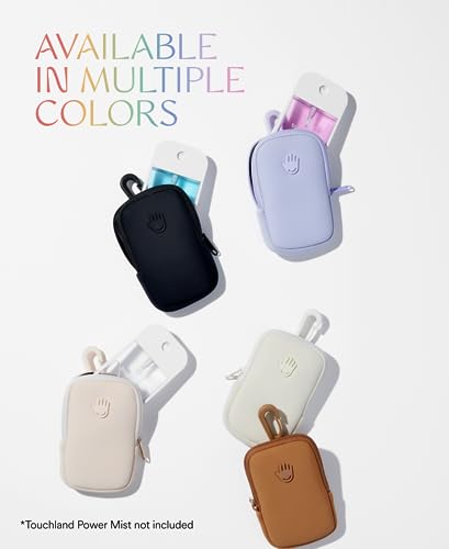Touchland Touchette Zippered Pouch, Attachable Fashion Accessory with ...